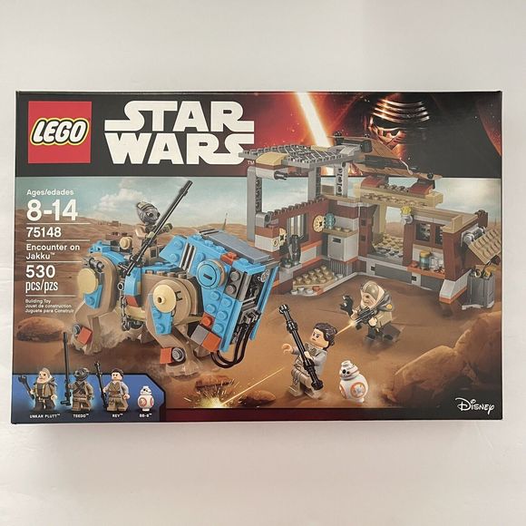 Lego | Toys | Lego Star Wars 7548 Encounter On Jakku Unkar Plutt Teedo ...